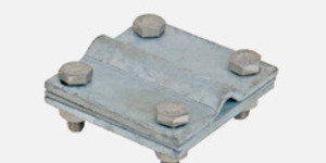 Connector H.T. round/tape conductors Φ8-10/40 hot dip galvanized steel ...