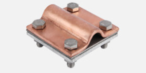 Bimetallic connector H.T. round/tape conductors Φ16 (Cu-E) | 40 (St/tZn ...