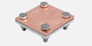 Bimetallic connector H.T. tape conductors 40/40 (St/tZn | Cu-E ...