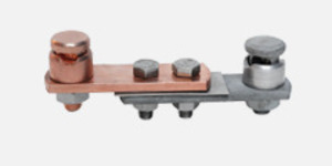 Bimetallic test connector round conductors Φ8-10/Φ8-10 TYPE B (St/tZn ...