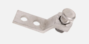 Connector/clamp angled TYPE A hot dip galvanized steel (St/tZn ...