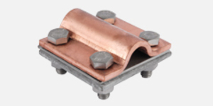 Bimetallic connector H.T. round/tape conductors Φ16 (Cu-E) | 30 (St/tZn ...